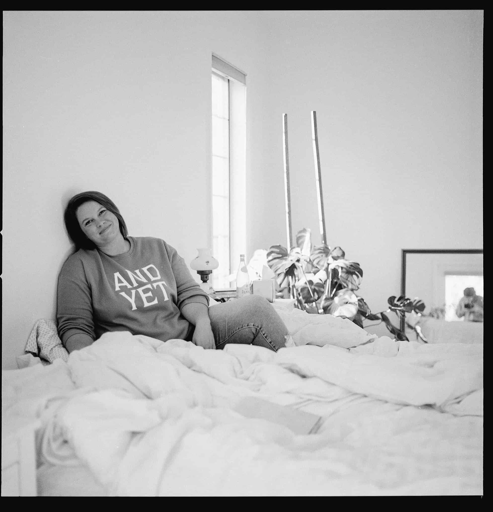 《与诗人凯特·贝尔在家